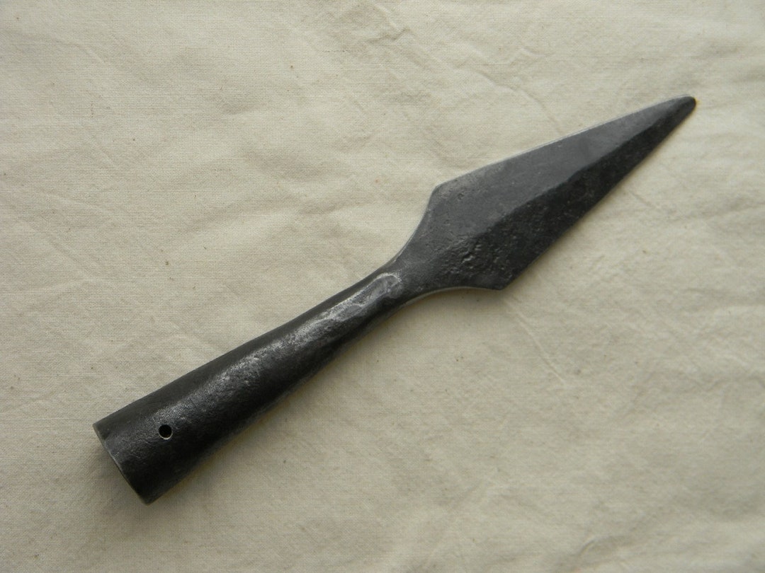 Hand Forged Spеar Head, Lance Head, Spеar Head, Lance Char, Warrior ...