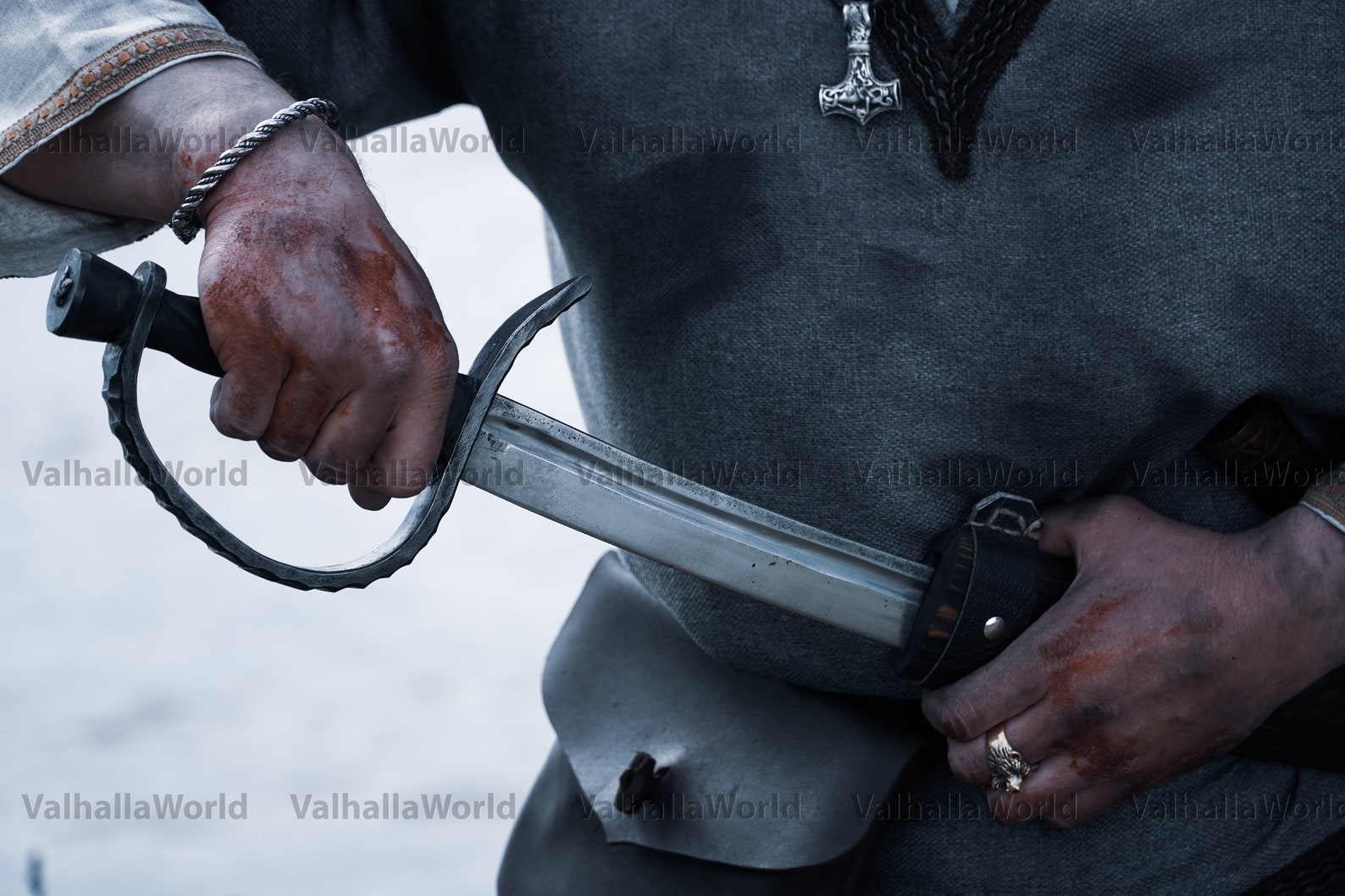 Saber With Wooden Sheath Forged Saber Historical Saber - Etsy