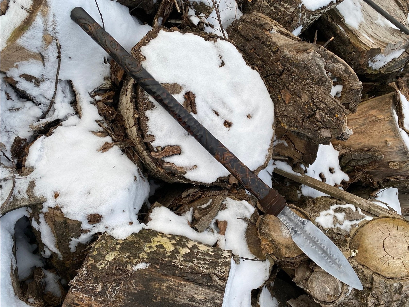 Hand Forged Spear Head Lance Head Spеar Head Lance Char - Etsy