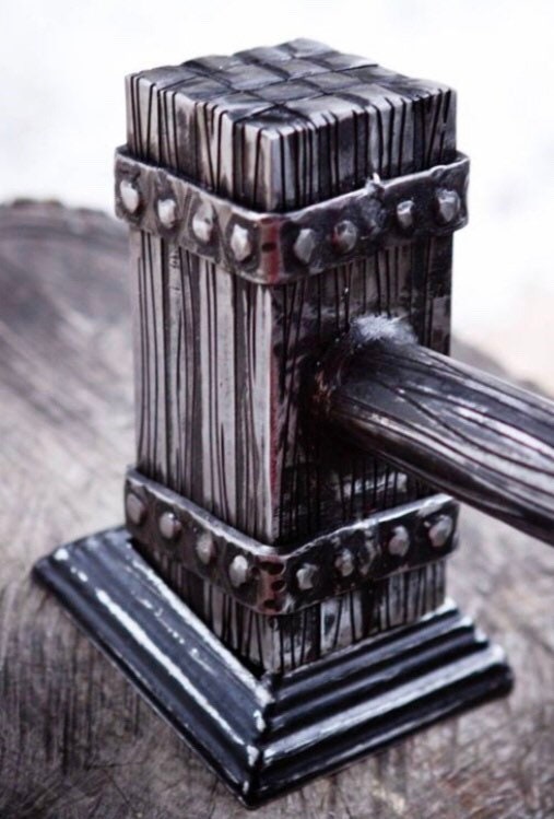 Thor Hammer Hand Forged Bushcraft Tool Scandinavian Viking | Etsy