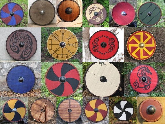 Authentic Viking Shield Designs