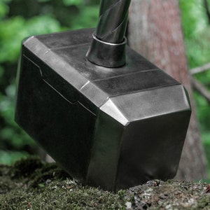 Forged Modern Mjolnir Thor Hammer Real Size Thor Hammer - Etsy