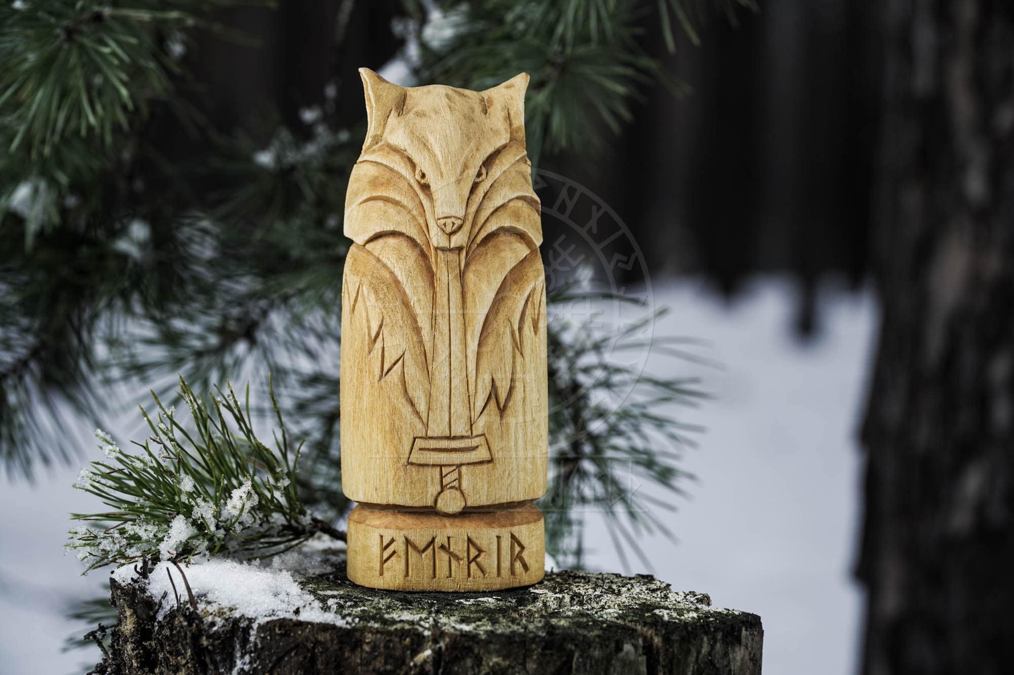 FENRIR Statue Wikinger Götter nordische Mythologie | Etsy