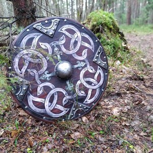 Battle Viking Shield Viking Armoury Authentic Shield Battle - Etsy