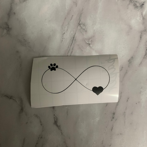 Infinity Paw Svg - Etsy