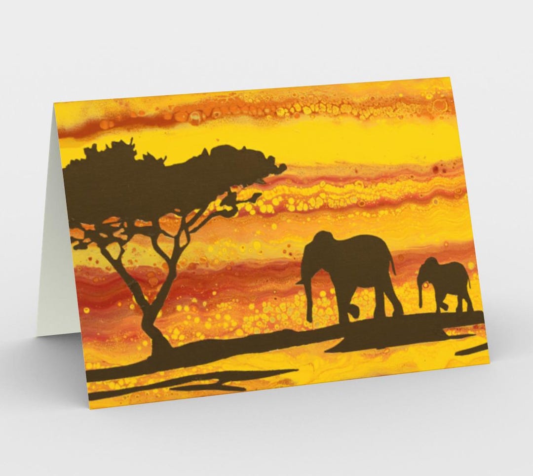 The Walk Card - Etsy