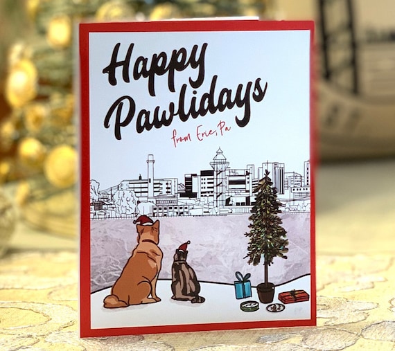 Happy Pawlidays | Etsy