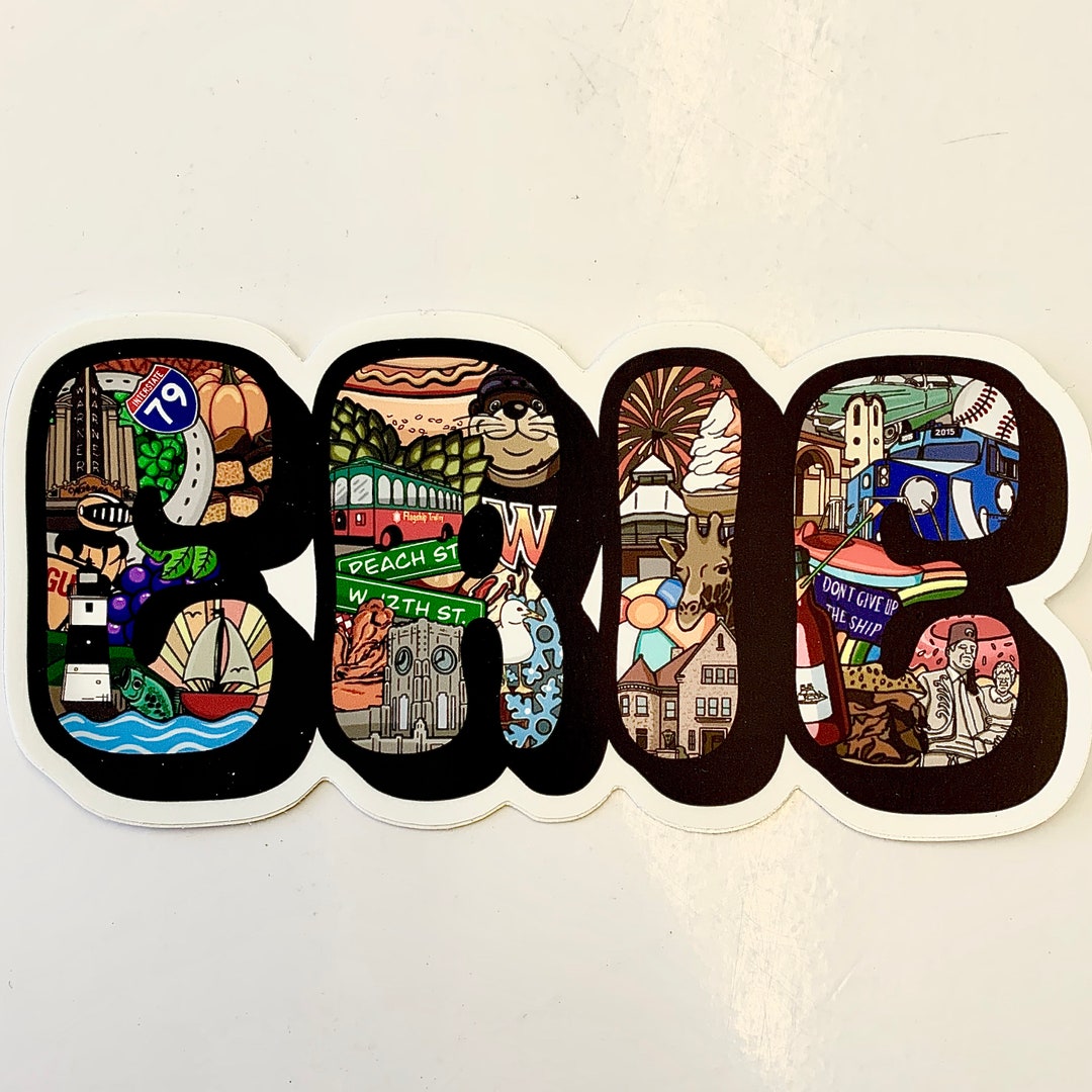 ERIE Decal - Etsy