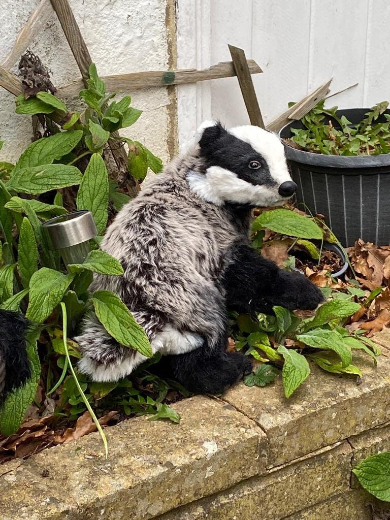 Handmade to Order / Realistic Badger Cub / Lifelike Art Doll / - Etsy