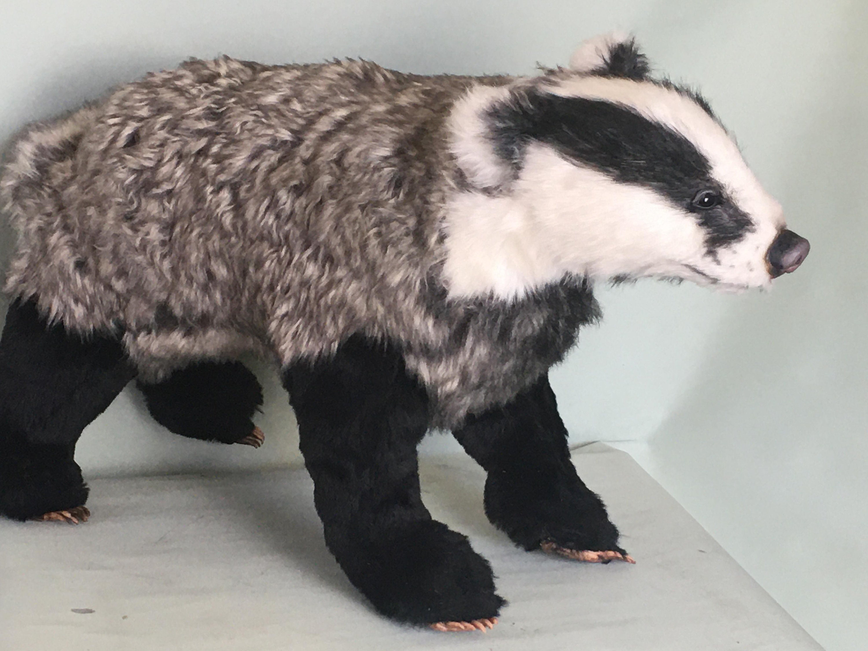 Handmade to Order / Realistic Artist Badger / Original Design / Faux ...