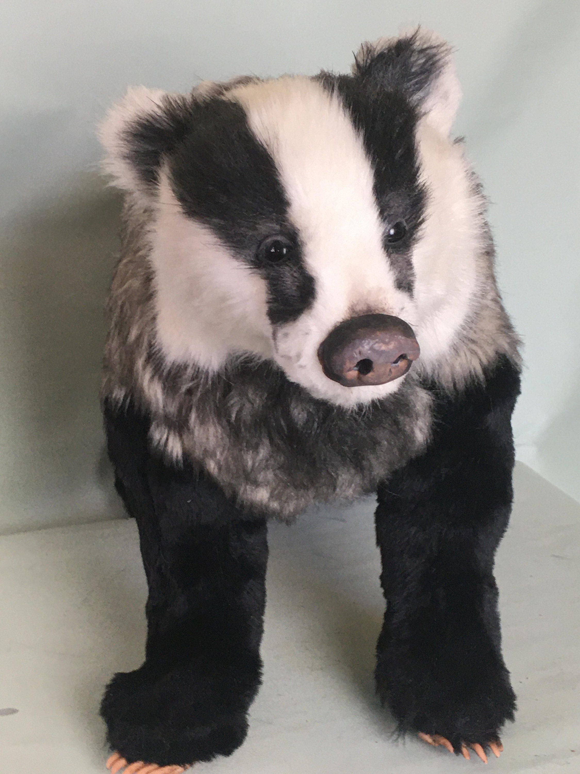 Handmade to Order / Realistic Artist Badger / Original Design / Faux ...