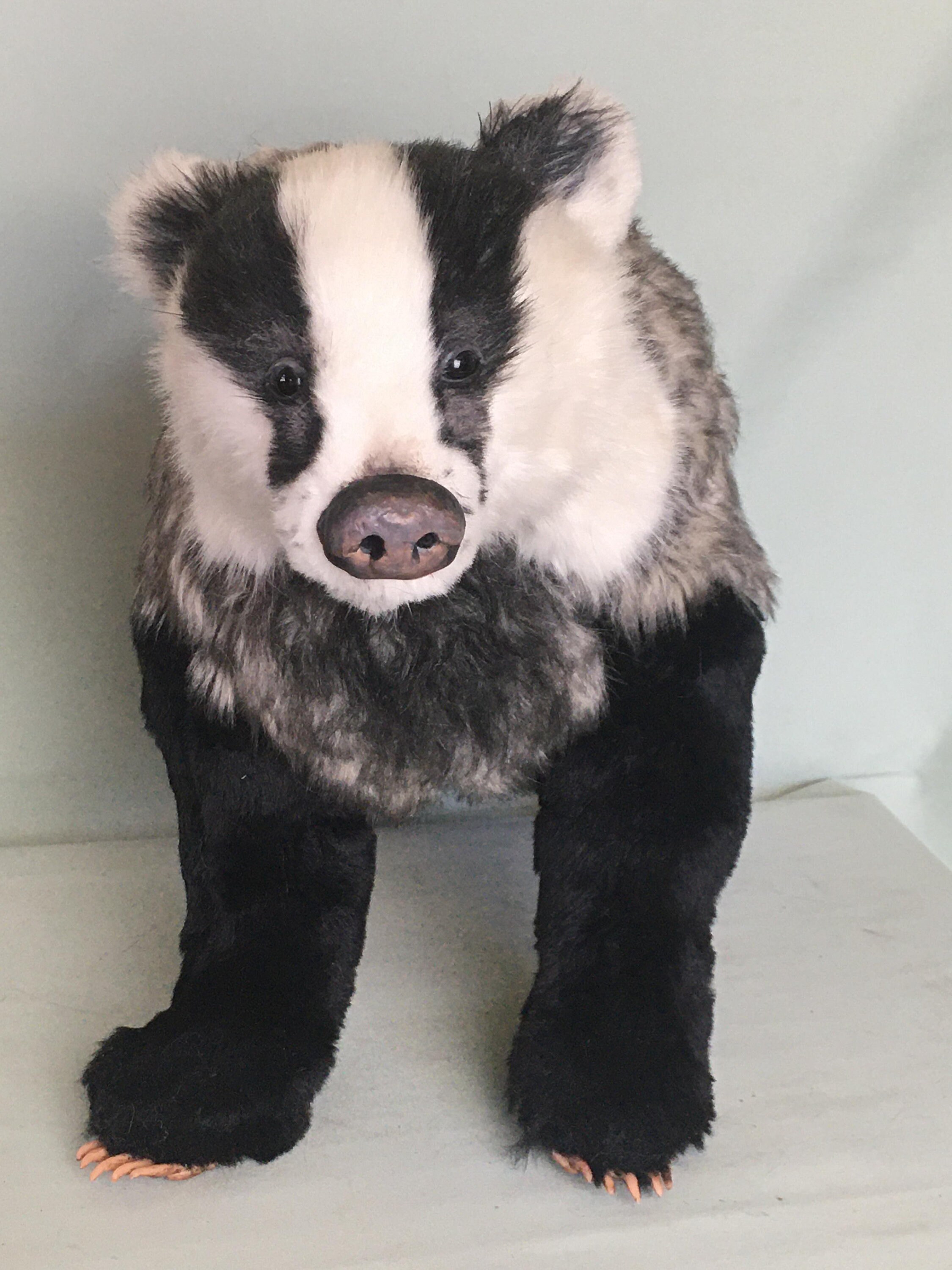 Handmade to Order / Realistic Artist Badger / Original Design / Faux ...