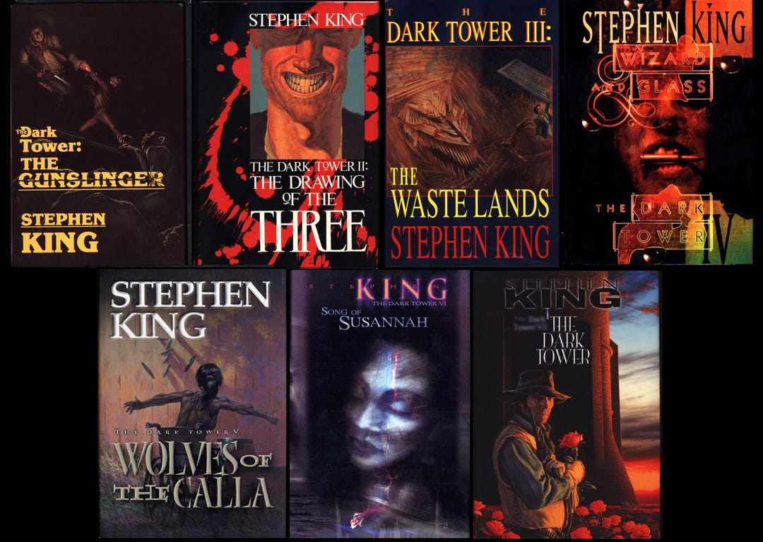 The Dark Tower: the Gunslinger Set Stephen King Nine Books 8 First ...