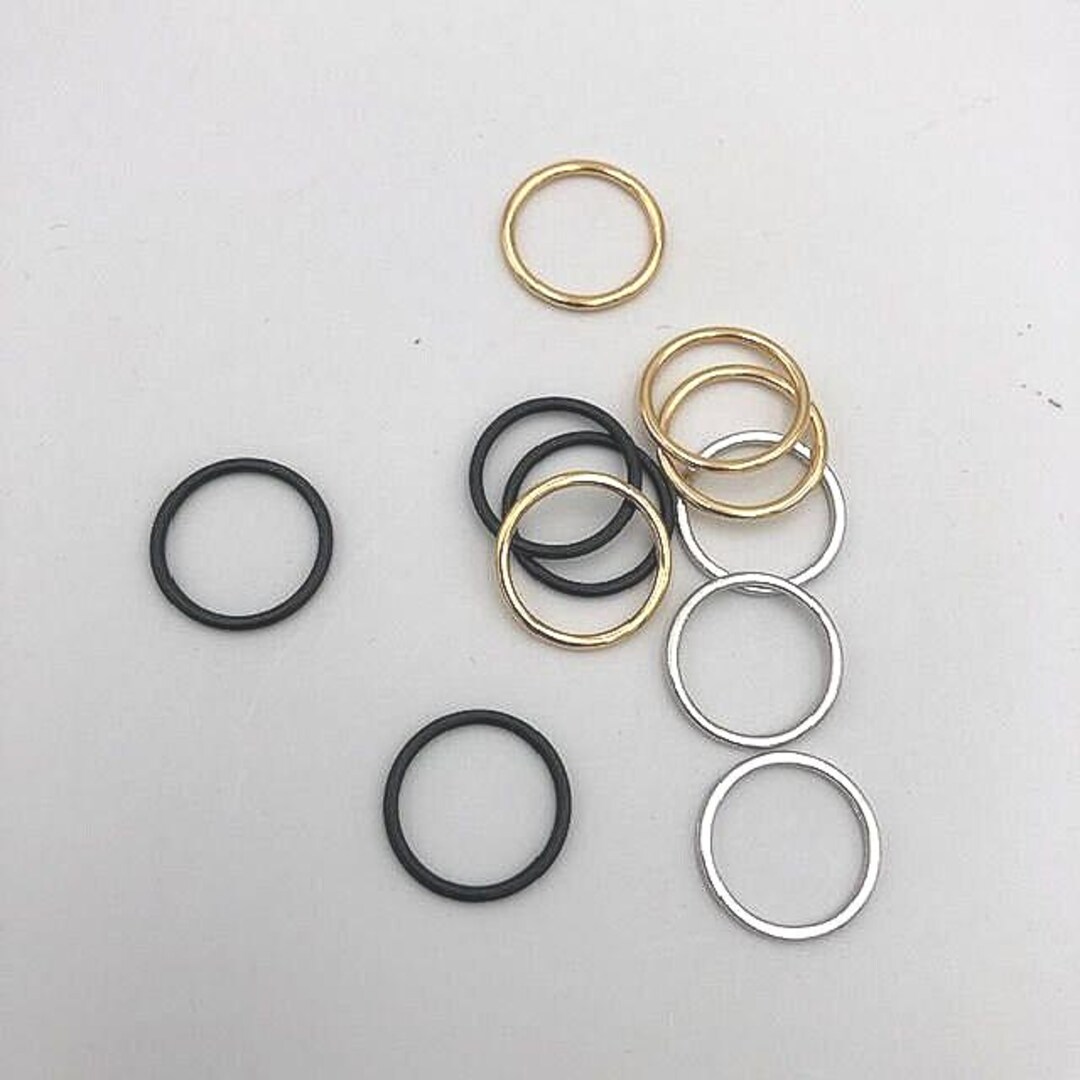 15mm Rings and Sliders 10 Units for Bras and Lingerie - DIY Lingerie - Etsy