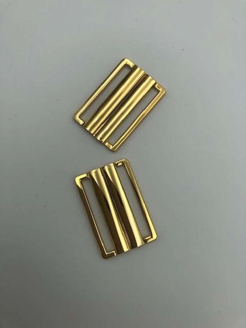 2 Metal Clasps for Swimsuit 2 Swimwear Clasps DIY | Etsy