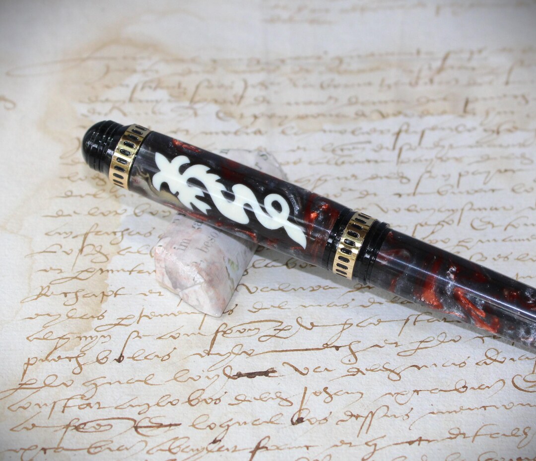 White Dragon Commander Elite Pen - Etsy