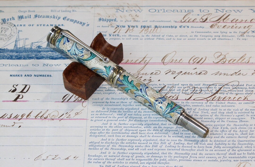 Majestic Jr. Italian Art Paper Pen - Etsy