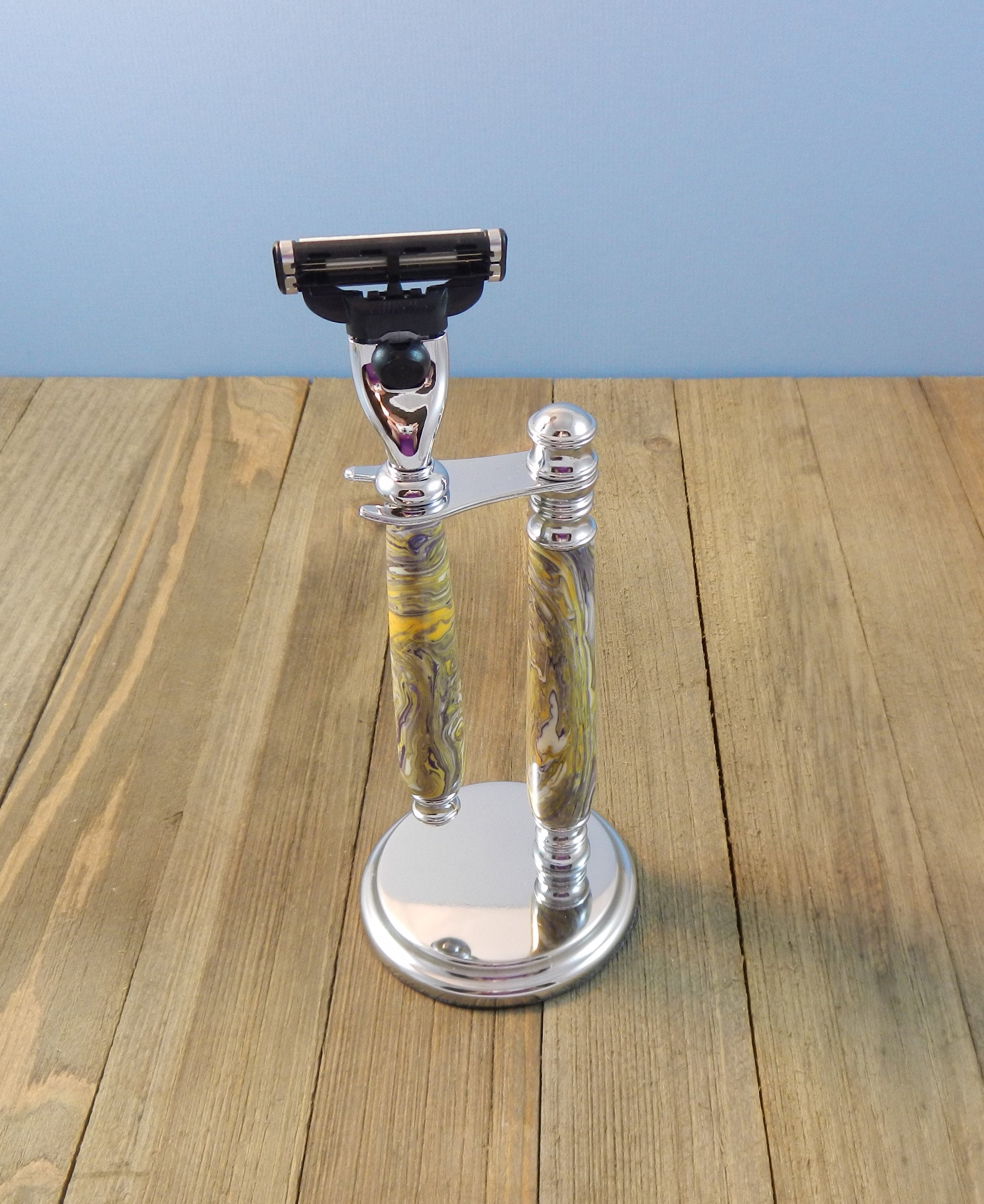 Gillette Tiger Paw Mach3 Razor Set - Etsy