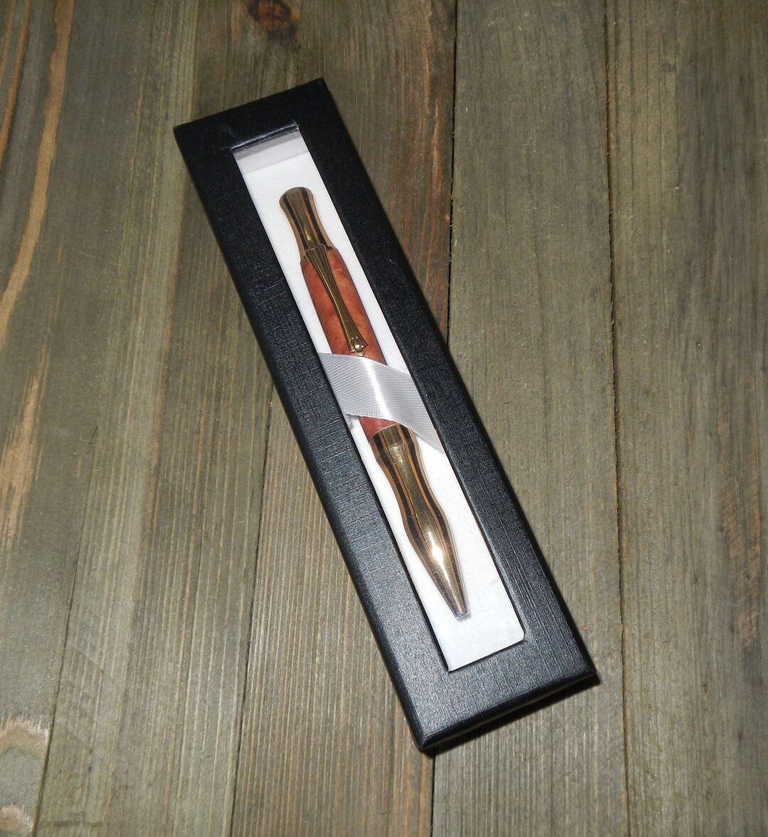 Textured Linen Window Pen Box - Etsy