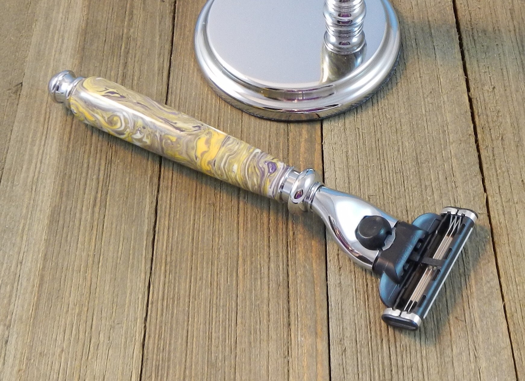 Gillette Tiger Paw Mach3 Razor Set - Etsy