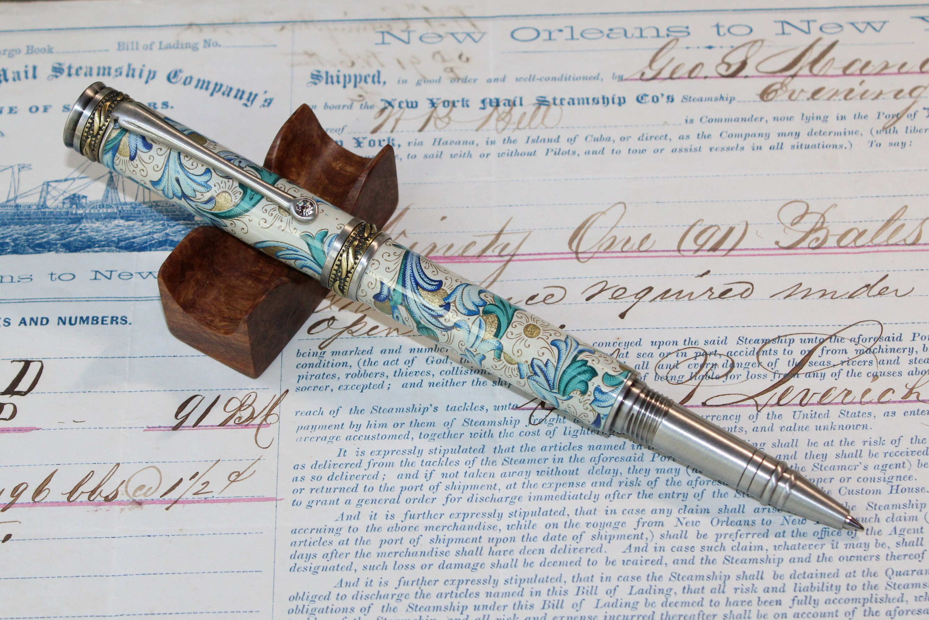 Majestic Jr. Italian Art Paper Pen - Etsy