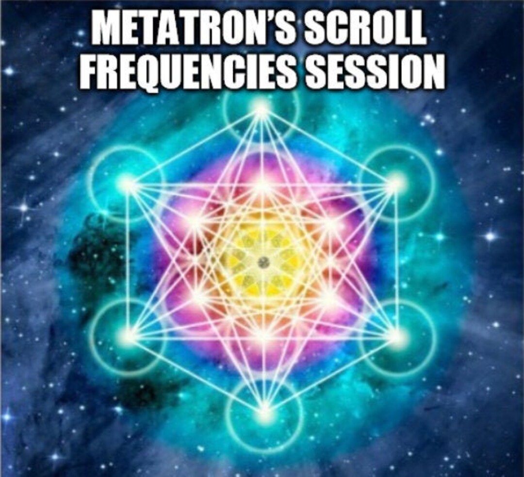 Metatrons Scroll Frequencies Session - Etsy