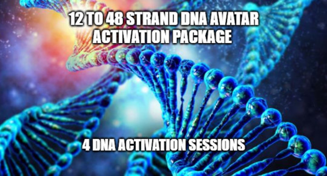 12 to 48 Strand DNA Avatar Activation Package - 4 Sessions - Etsy