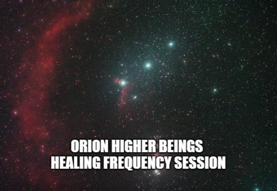 Orion Higher Beings Healing Frequency Session Assisting Us From Higher ...