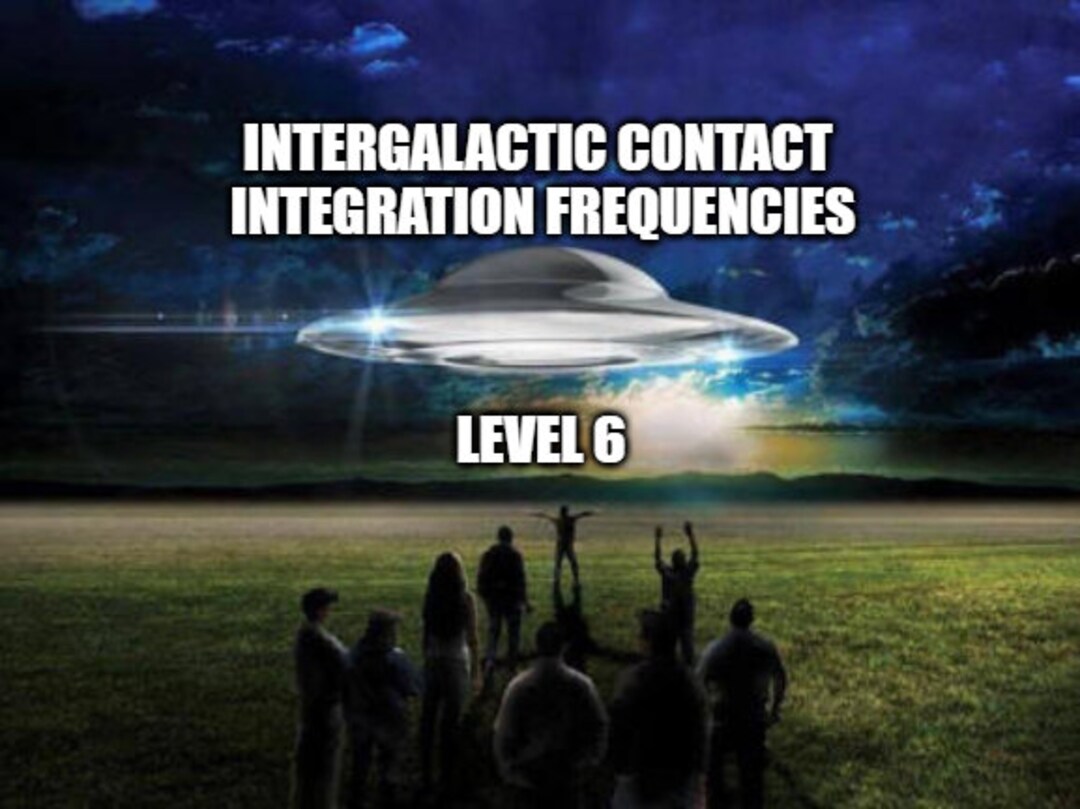 Intergalactic Contact Integration Frequencies - Level 6 - Etsy