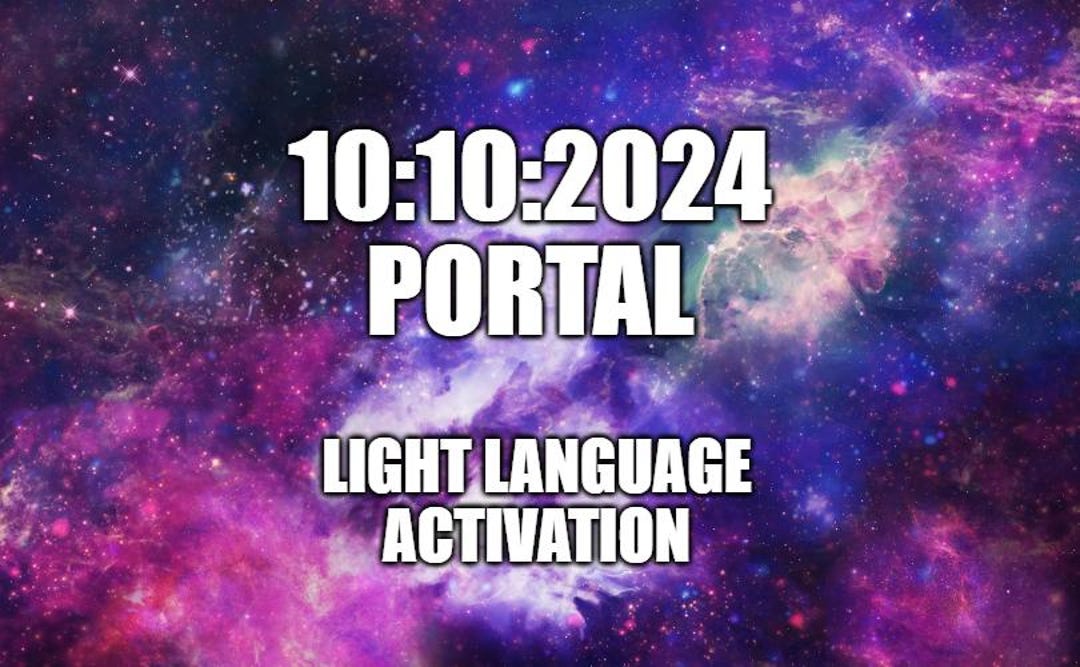 10:10 Portal 2024 – Light Language DNA Activation (MP3 Download) - Etsy