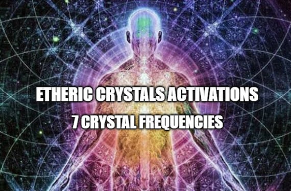 Etheric Crystals Activations 7 Crystal Frequencies & - Etsy