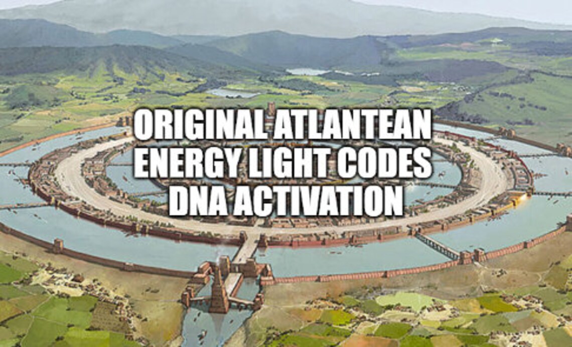 Original Atlantean Energy Light Codes DNA Activation - Etsy