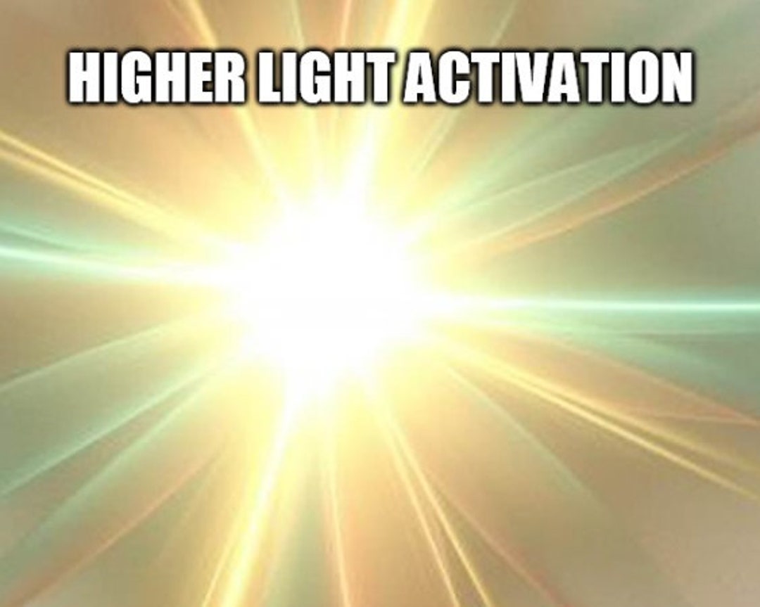 Higher Light/higher Self Activation - Etsy