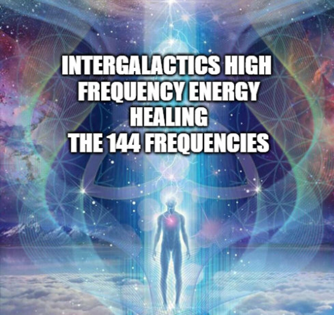 Intergalactics High Frequency Energy Healing the 144 Frequencies - Etsy