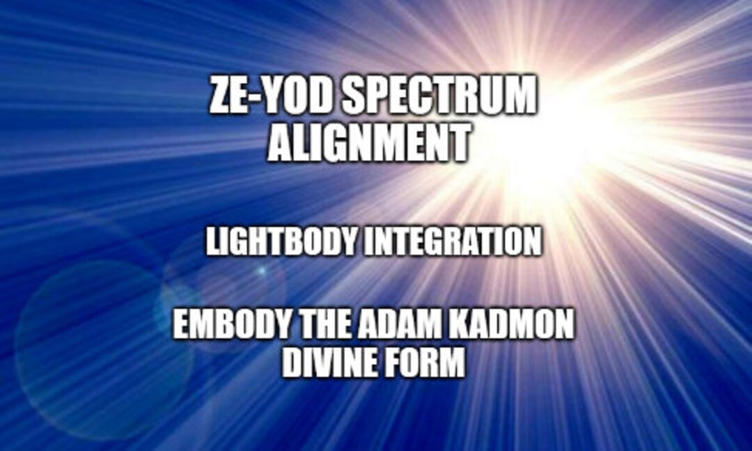 Ze-yod Alignment - Lightbody Integration - Live on Zoom - 8th Session ...