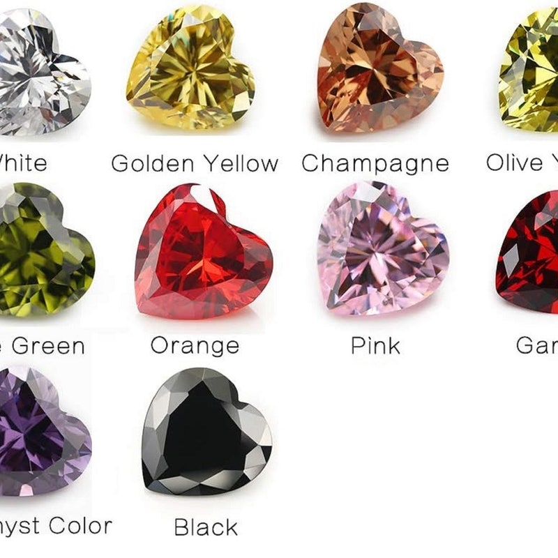 Cz Stones Multi - Etsy