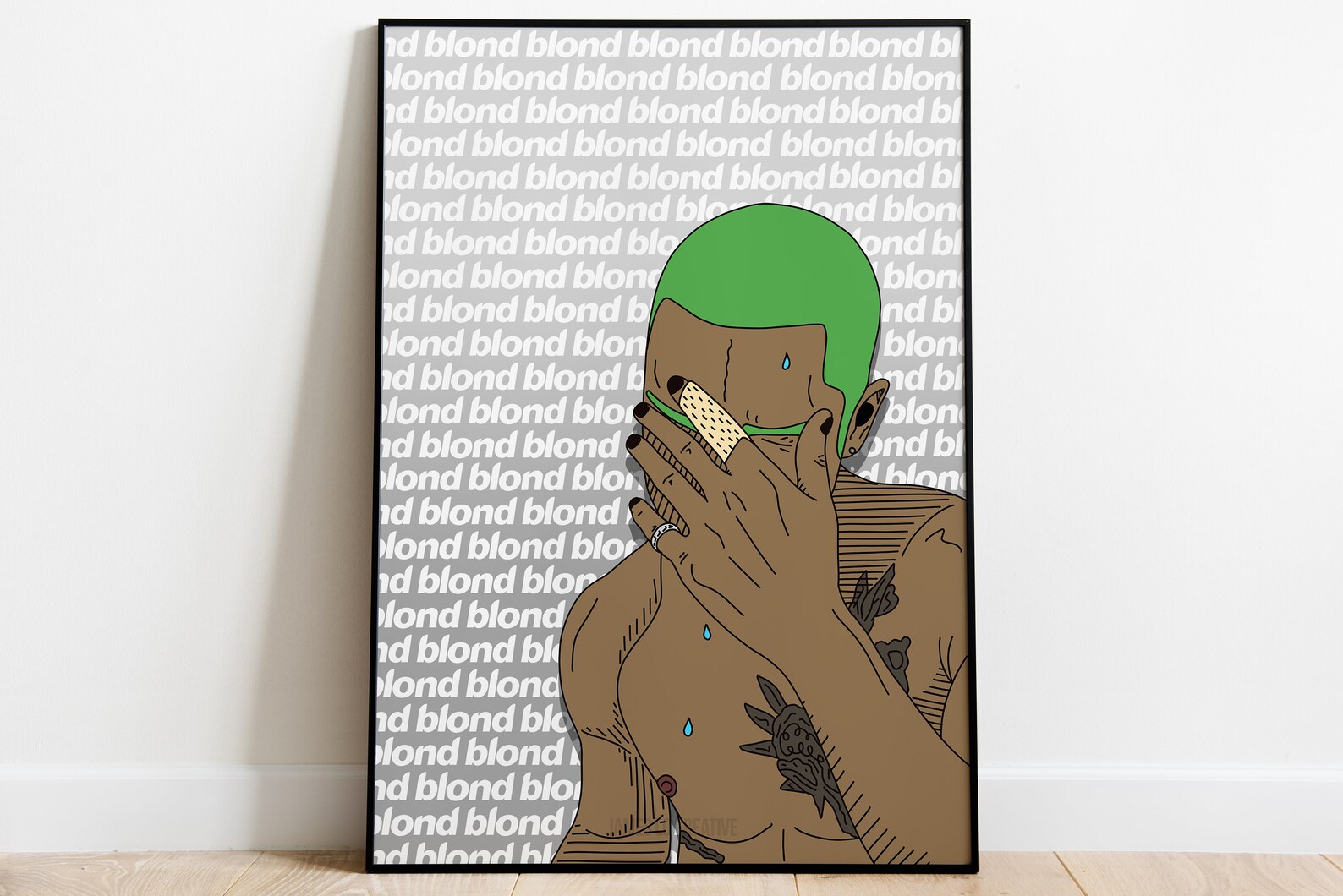 Blond Frank Ocean Wall Art Print Poster A4 A3 A2 A1 - Etsy