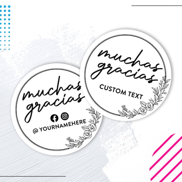 Muchas Gracias - Etsy