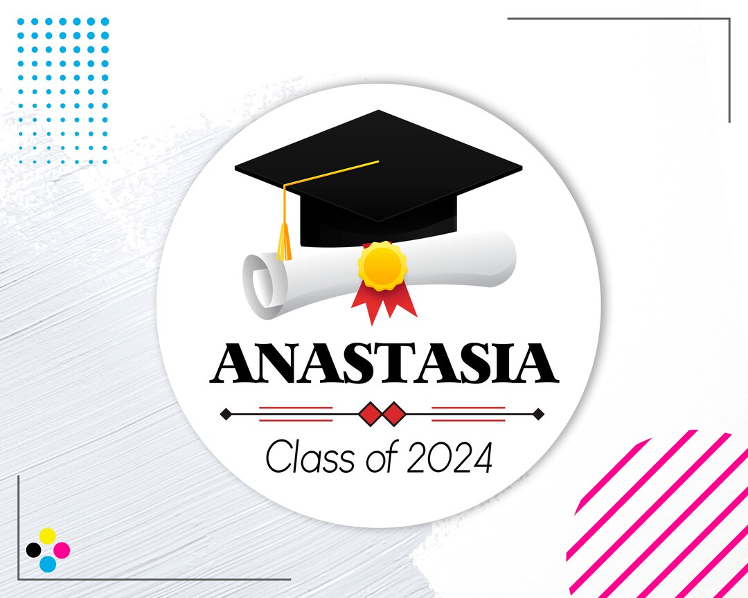 Custom Graduation Labels for Gard Party, Graduation Favor Labels ...