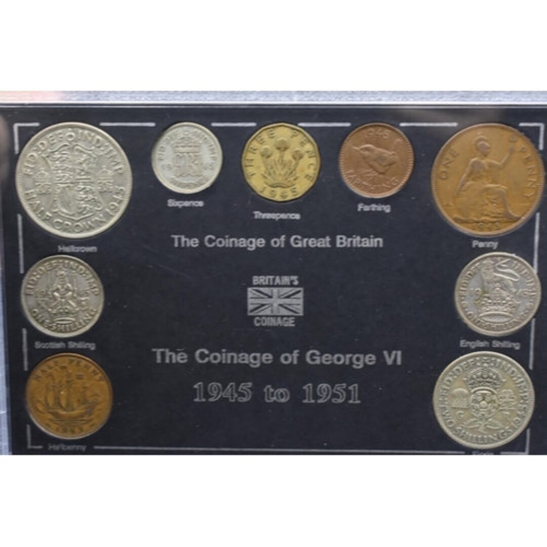 PRED004 George VI Coinage Set - Etsy