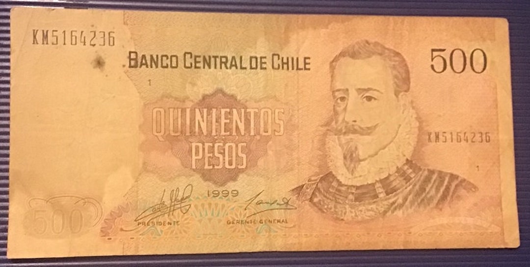 NOTE012 Chile & Ecuador Banknote Set - Etsy