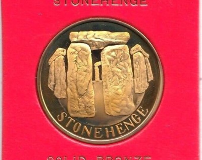 Stonehenge Commemorative Coin - Etsy
