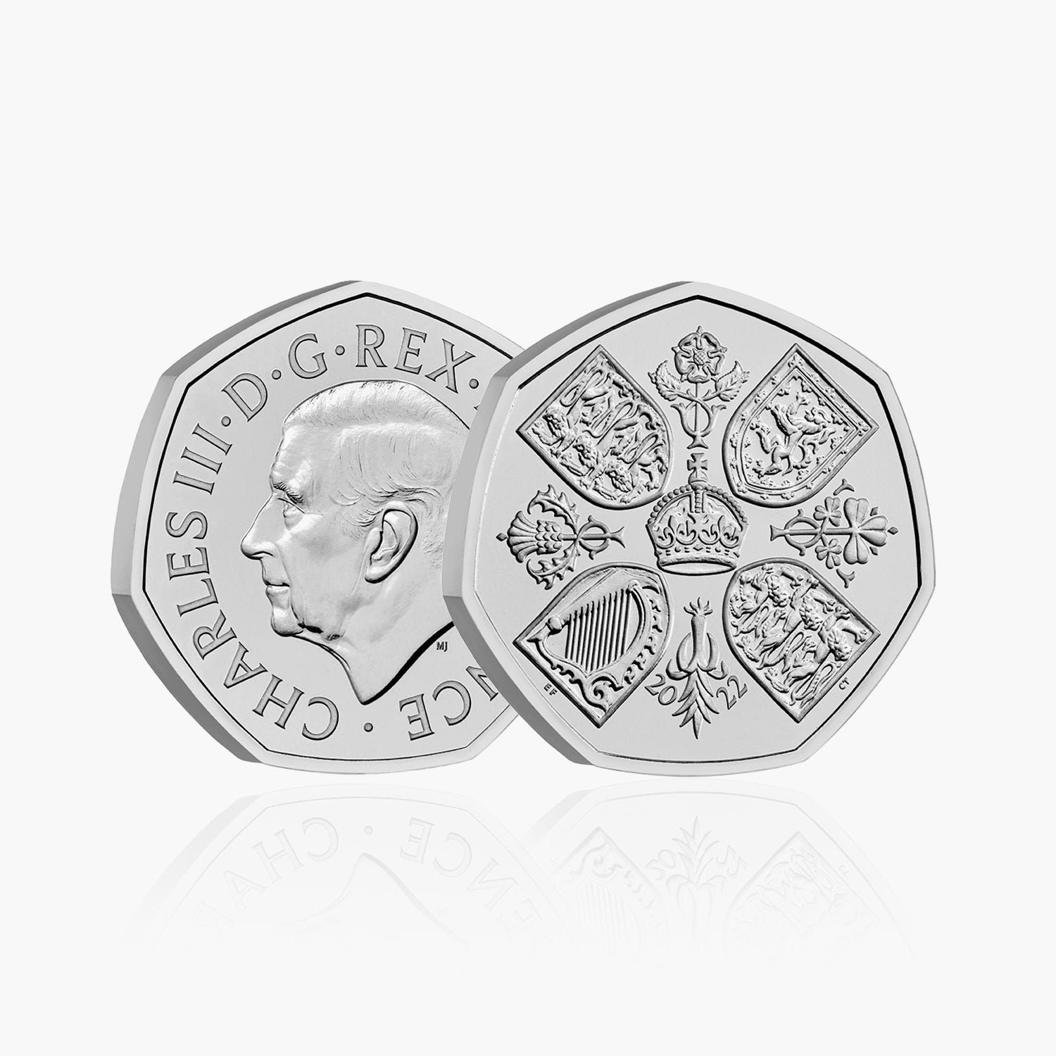 CH045 King Charles III 50p Coin - Etsy UK