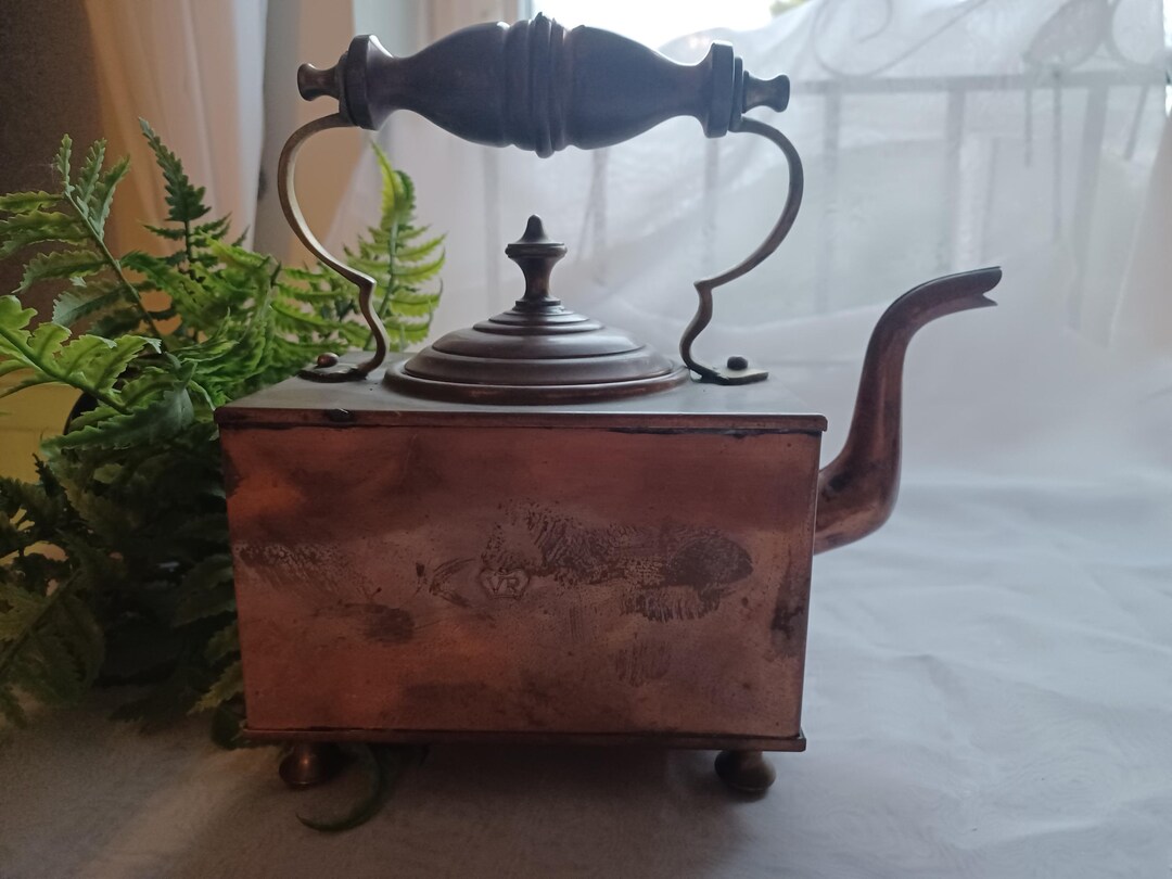 Rare Victorian Rectangle Kettle - Etsy