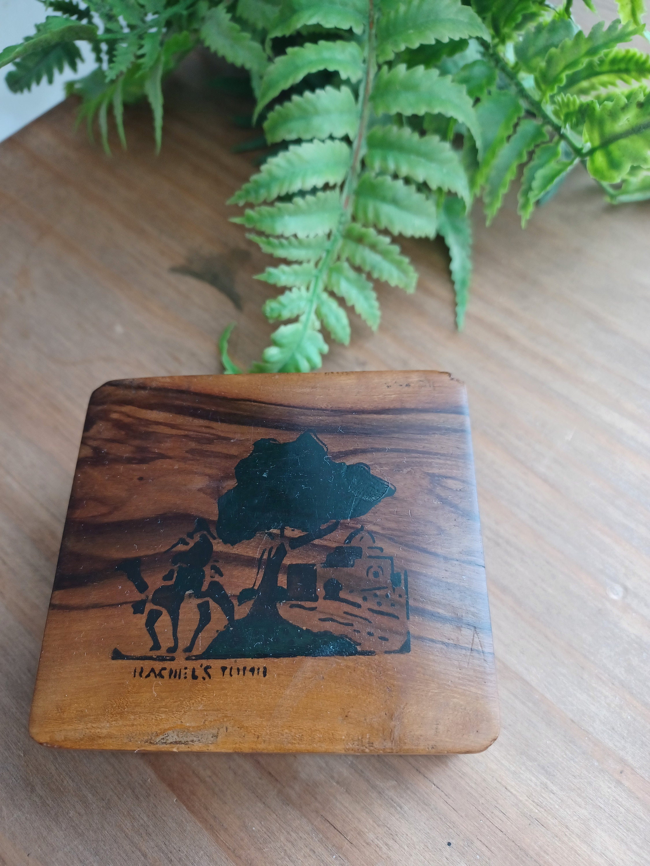 Jerusalem Olive Wood Box - Etsy