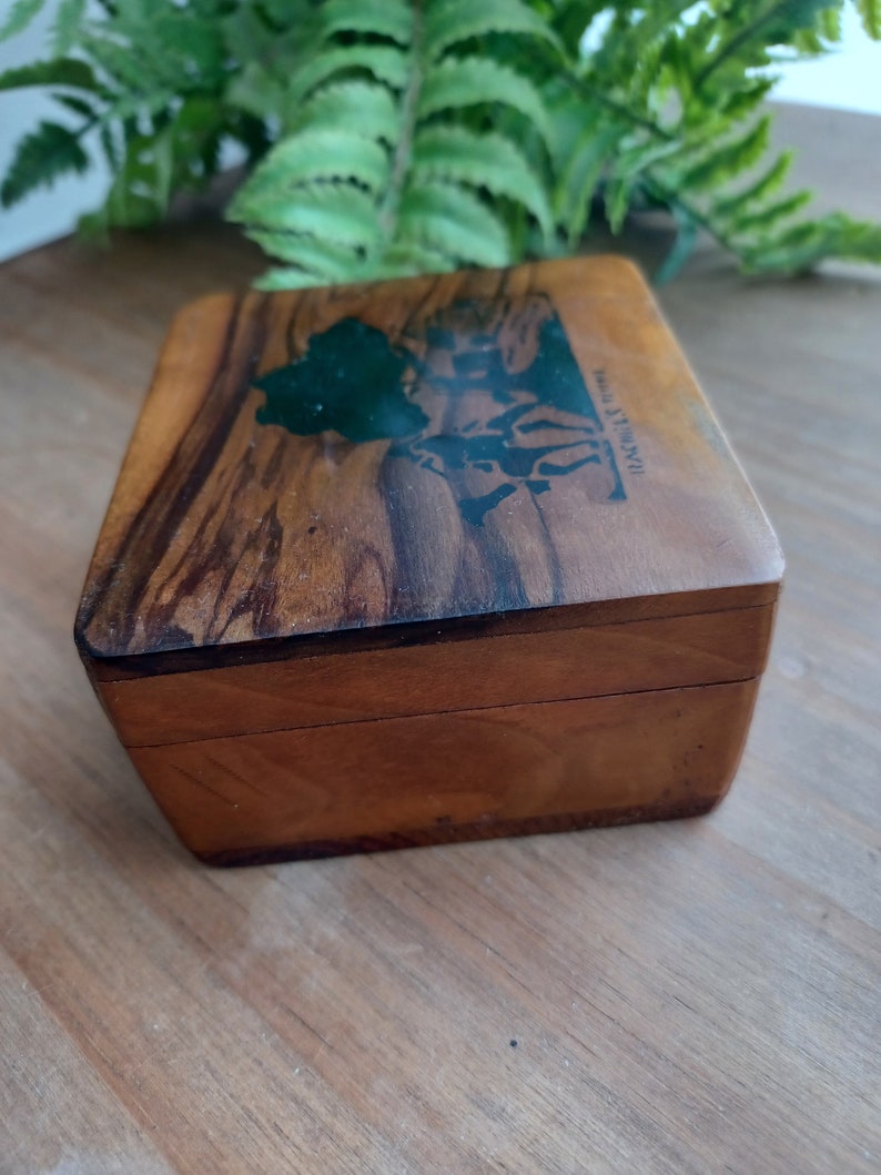 Jerusalem Olive Wood Box - Etsy
