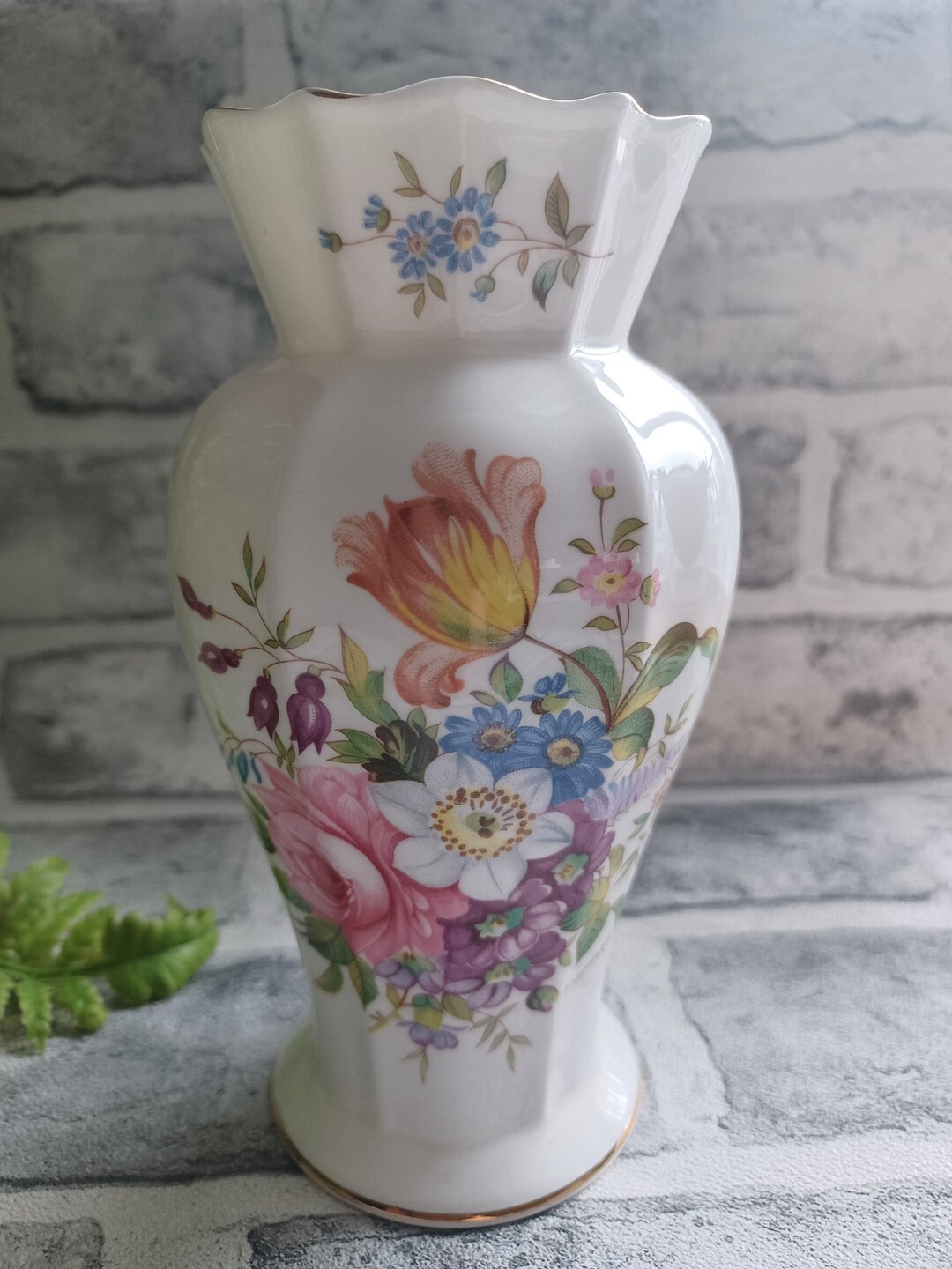 Ainsley Vase "howard's Spray" - Etsy