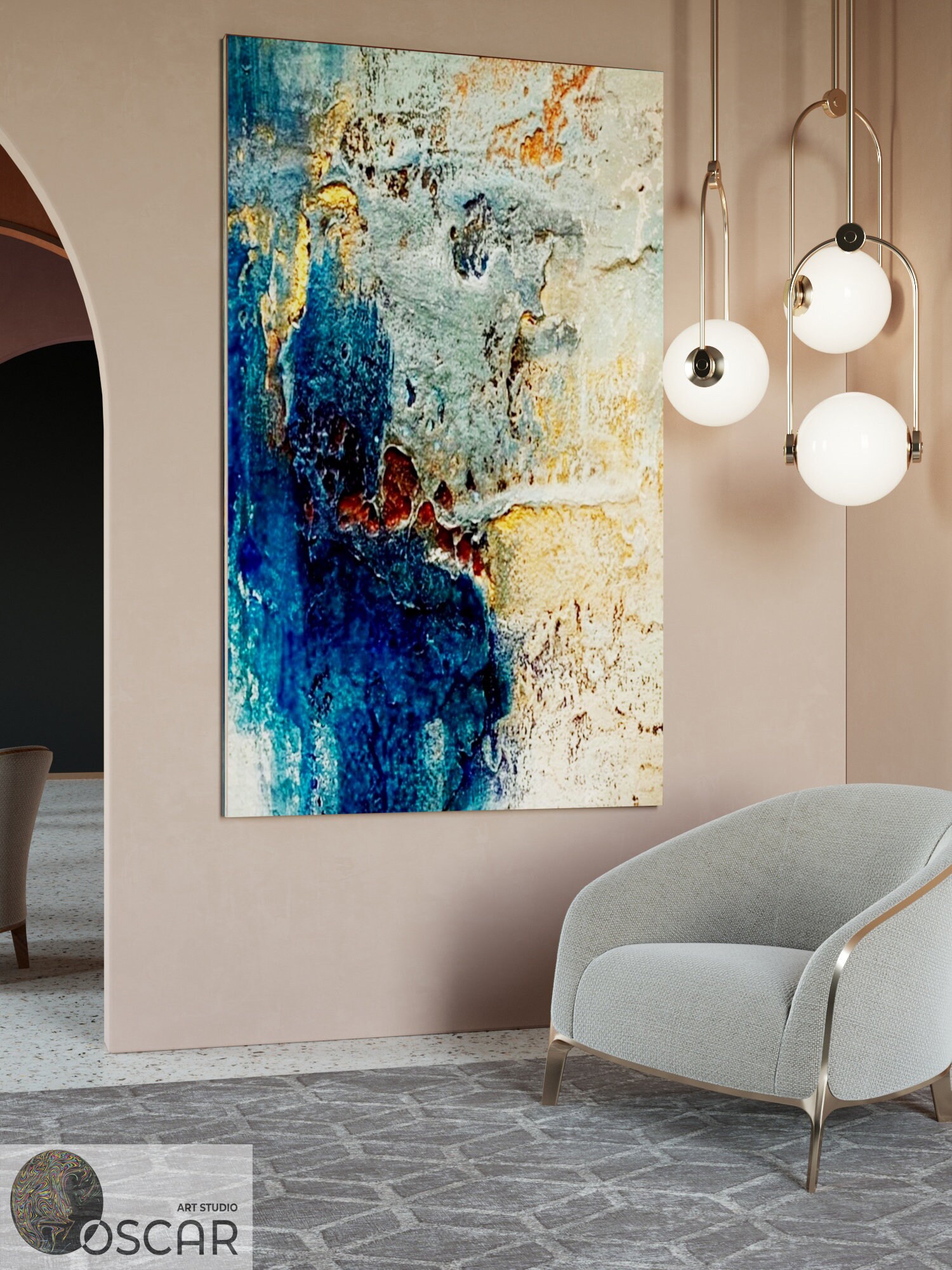 Oil Painting Oil on Canvas Oil Painting Canvas Abstract Oil - Etsy ...