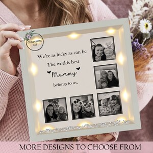 Personalised Photo Frame, Nanny Frame, Mothers Day Gift, Mum Birthday ...