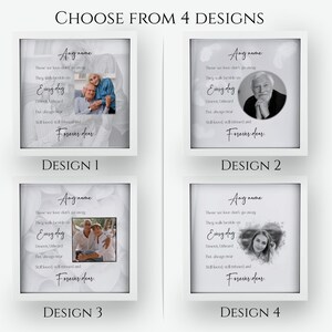 Remembrance Photo Frame Personalised Memorial Gift Bereavement Gift in ...